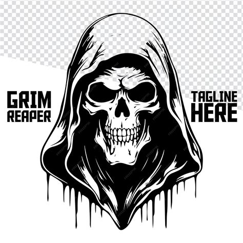 Premium Vector Vector Print Grim Reaper