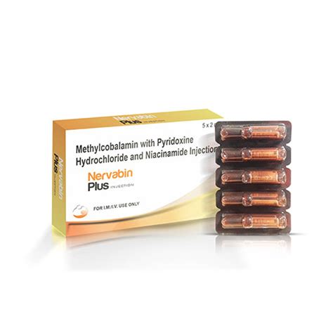 Methylcobalamin Nicotinamide And Pyridoxine Hci Injection Nervabin Plus