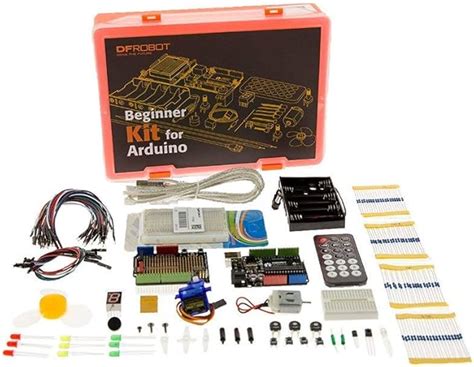 Dfrobot Uno R3 Complete Starter Kit For Arduino With