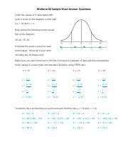 Midterm Sample Short Answer Questions KEY Pdf Midterm Sample Short Answer Questions Label