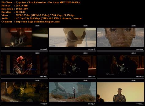 Only High Definition Tyga Feat Chris Richardson Far Away Muchhd 1080i