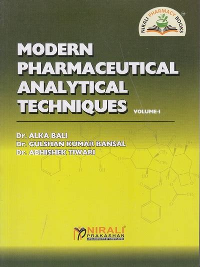 Modern Pharmaceutical Analytical Techniques Volume 1 M Pharm And B