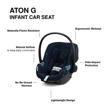 Cybex Eos 5 In 1 Stroller Aton G Travel System Ocean Blue