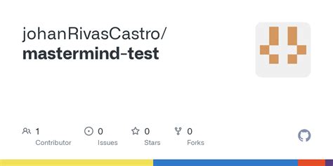 GitHub JohanRivasCastro Mastermind Test