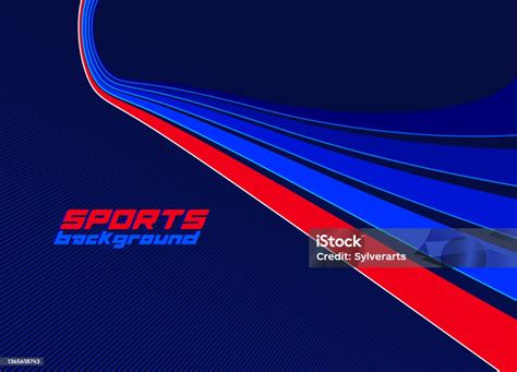 텍스트 포스터 배너 또는 광고 템플릿 스포츠 게임 또는 레이싱 및 달리기 활동을위한 장소가있는 스포츠 추상 벡터 배경 3d 차원 벡터 디자인 마라톤에 대한 스톡 벡터 아트