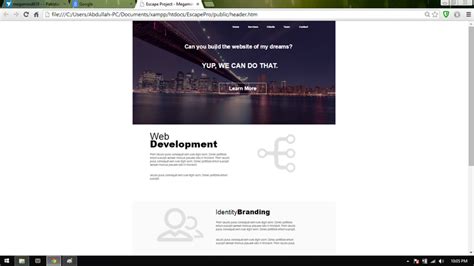 Photoshop Design To Html Conversion Using Bootstrap Freelancer