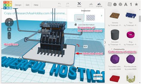 Tinkercad User Interface Creating My 3d Infographic Research As A Hobby