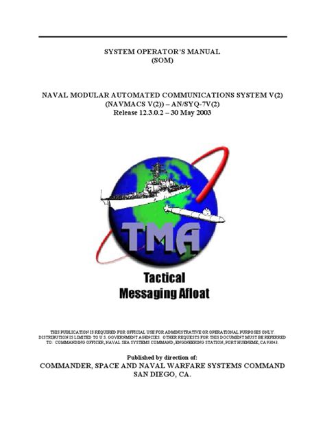 Navmacs V2 Som 12pt3pt0pt2 Pdf Computer Program Programming
