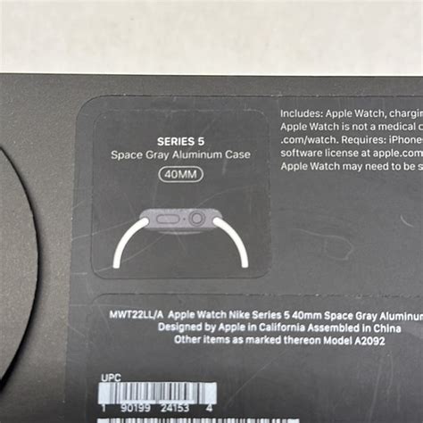 Apple Wearables Apple Watch Nike Series 5 Gps 4mm Space Gray