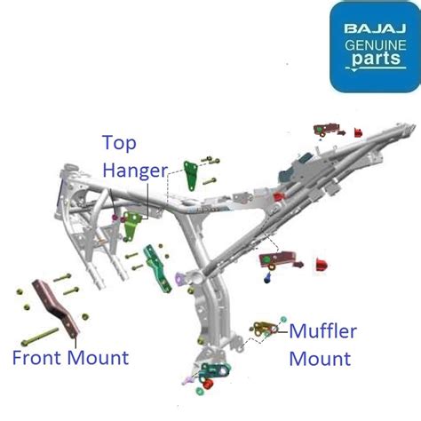 Bajaj Pulsar P150 Twin Disc 2022 23 Engine Mount