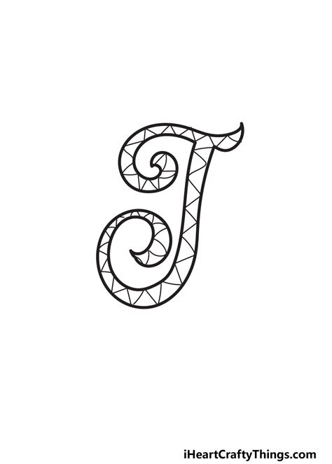 Fancy Letter J Draw Your Own Fancy Letter J In 6 Easy Steps