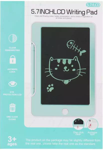 Планшет LCD для рисования 18*10 см со стилусом 6689-30 - купить с ...