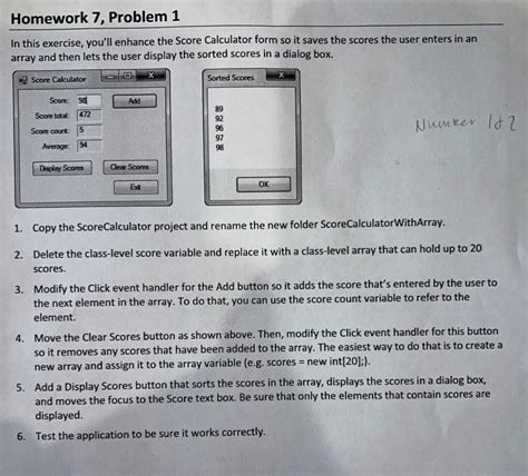 Solved I Need Help With This Question Using C Visual Studio Chegg