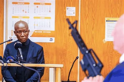 Watch Live | Julius Malema in Court for public firearm discharge case ...