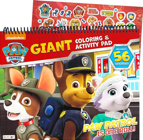 Buy Bendon Publishing Paw Patrol Coloring And Activity Giant Floor Pad