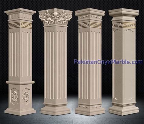 Travertine Stone Balustrade Designs