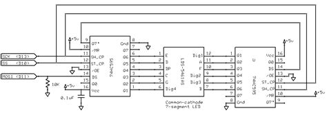 Gammon Forum Electronics Microprocessors 4 Digit Display Made From Minimal Parts