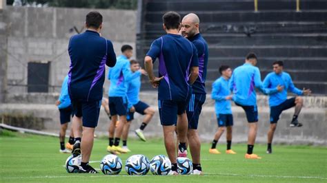 Selección Argentina Sub 20 Mascherano No Dio Pistas Para El Partido