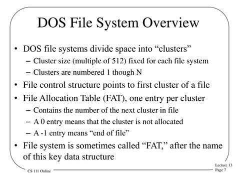 PPT File System Structure PowerPoint Presentation Free Download ID