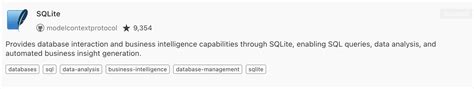 通过 Mcp Server（sqlite）连接思源笔记的体验非常有趣 Tangqi 的回帖 链滴