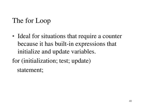 chapter 5 looping ppt download