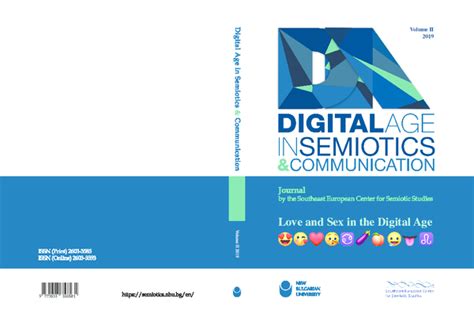 Pdf Love And Sex In The Digital Age A Semiotic Perspective