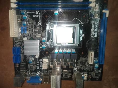 Tarjeta Madre Asrock H M Vg Para Reparar O Repuesto Mercadolibre