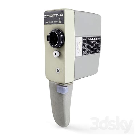 Soviet video camera Sport 4 - Miscellaneous - 3D model