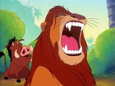 Simba Roaring By Simbathelionking83 On Deviantart