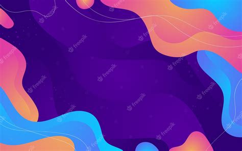Premium Vector Colorful Gradient Fluid Abstract Background