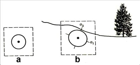 State Of Stress A Under Lithostatic Stress Under The Earth Surface