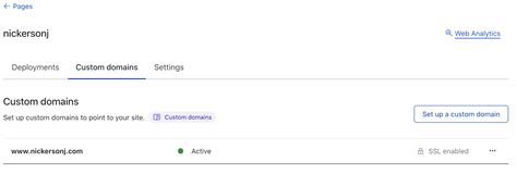 Setting Up Hugo Cloudflare Pages Julia Nickerson S Blog