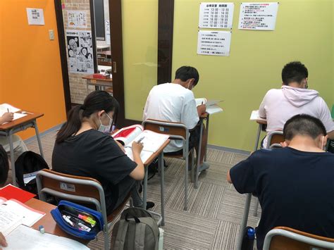 【テスト前自習】自習の様子 校舎ブログ 進学ゼミ個別