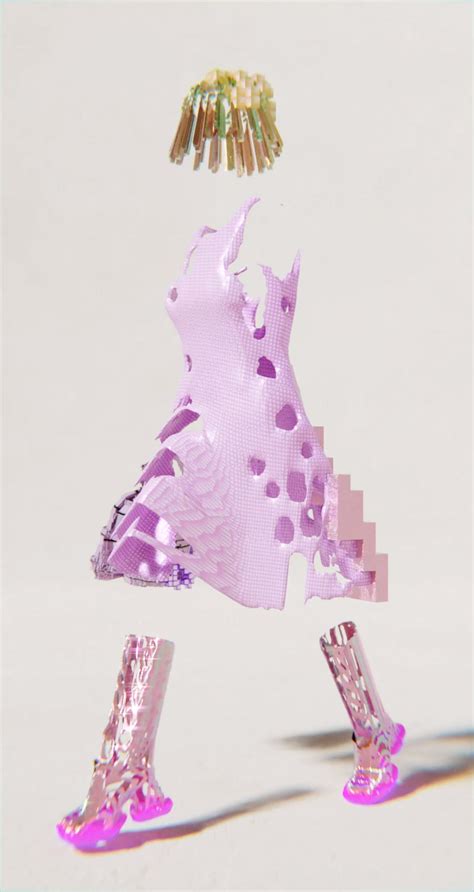 Santa Kupča Creates Pixelated Digital Clothing Line Decrypted Garments