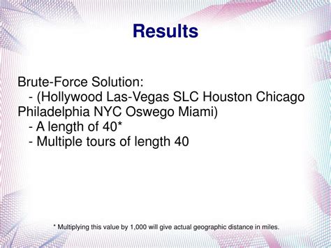 Ppt Genetic Algorithms Solving The Traveling Salesman Problem Thomas