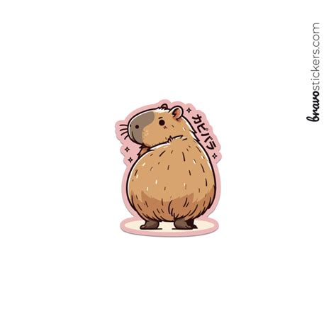Capibara 👏bravo Stickers