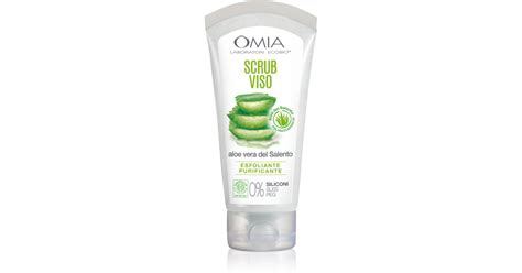 Omia Laboratories Aloe Vera Del Salento Exfoliante Facial Limpiador Con
