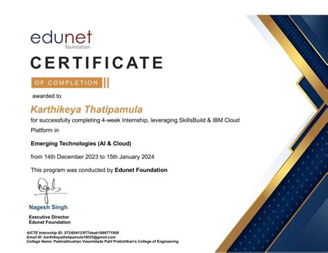 Edunetfoundation Ibmskillsbuild Skillsbuild Ibmcloud Emergingtechnologies Ai Cloud