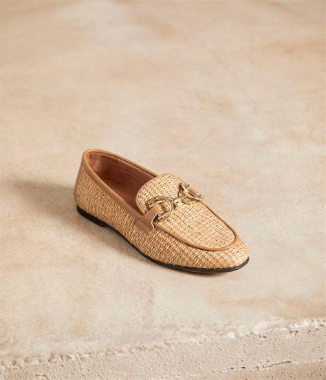 Mocassins Croco Beige Nelli Derbies And Mocassins Femme Mellow Yellow