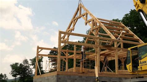 Hammer Beam Truss Raising YouTube