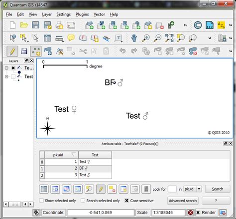 Symbology Symbols Showing Sex Of A Species In A Label In MapInfo Geographic Information