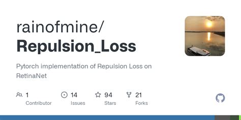 Github Rainofmine Repulsion Loss Pytorch Implementation Of Repulsion