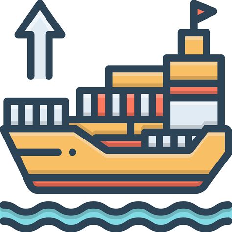 Color Icono Para Exportador 24921060 Vector En Vecteezy