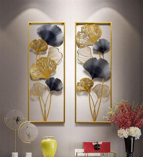 Ginkgo Leaves Wall Art Frame Kunstwände Wandbehang Wandschmuck