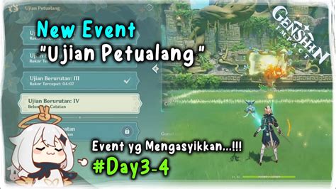 Day Primogem Gratis Event Baru Ujian Petualang Genshin Impact Youtube
