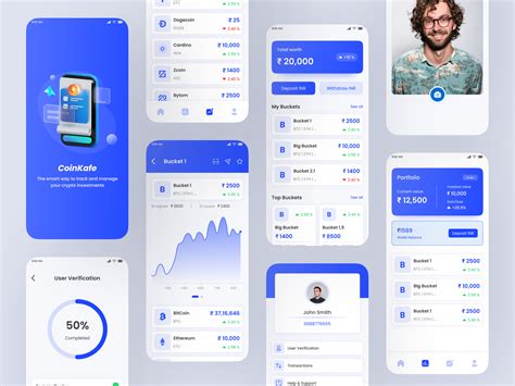 crypto bucket app concept ui by vivek harkhani on dribbble