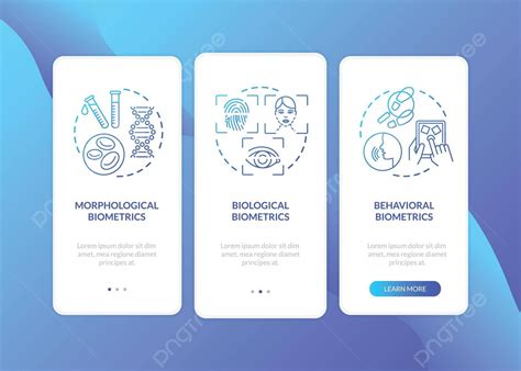 Conceptual Onboarding Mobile App Screen Featuring Various Types Of