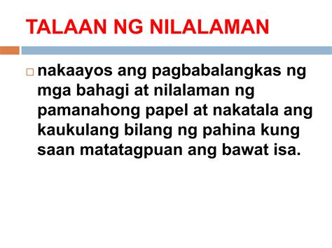 Mga Bahagi Ng Pananaliksik Ppt