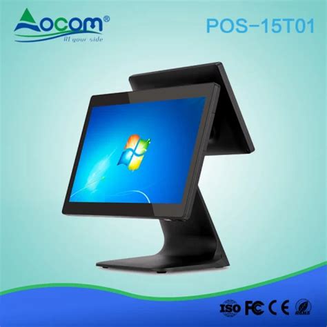 All Black Touch Screen Windows POS System For Salon