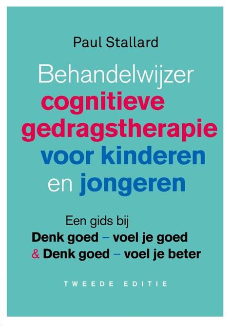 Behandelwijzer Cognitieve Gedragstherapie Voor Kinderen En Jongeren